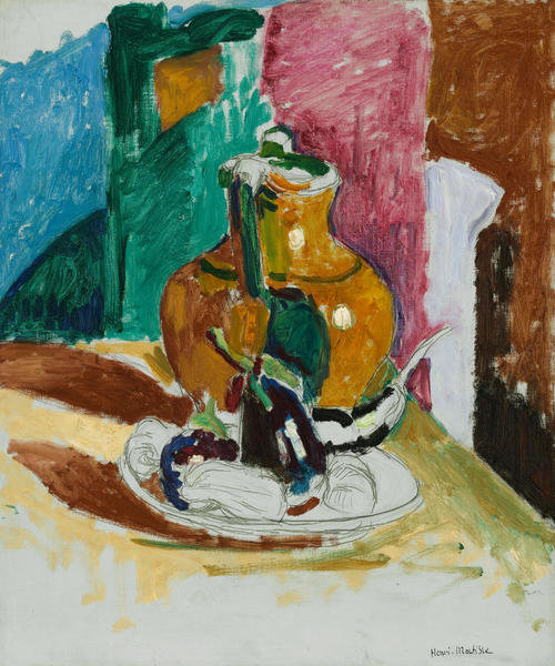 Yellow Pottery from Provence, 1905 by Henri Matisse - Paper Print ...